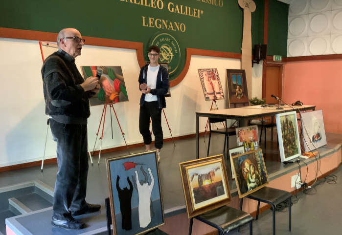 L’artista Giuseppe Ciani dona al Liceo le sue opere pittoriche – Liceo ...