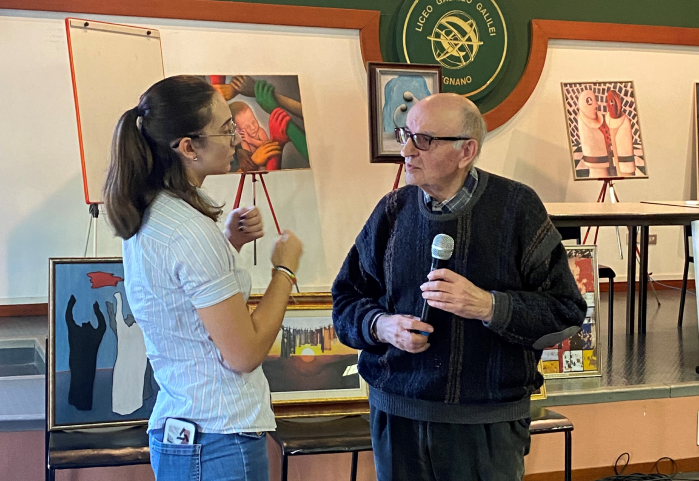 L’artista Giuseppe Ciani dona al Liceo le sue opere pittoriche – Liceo ...